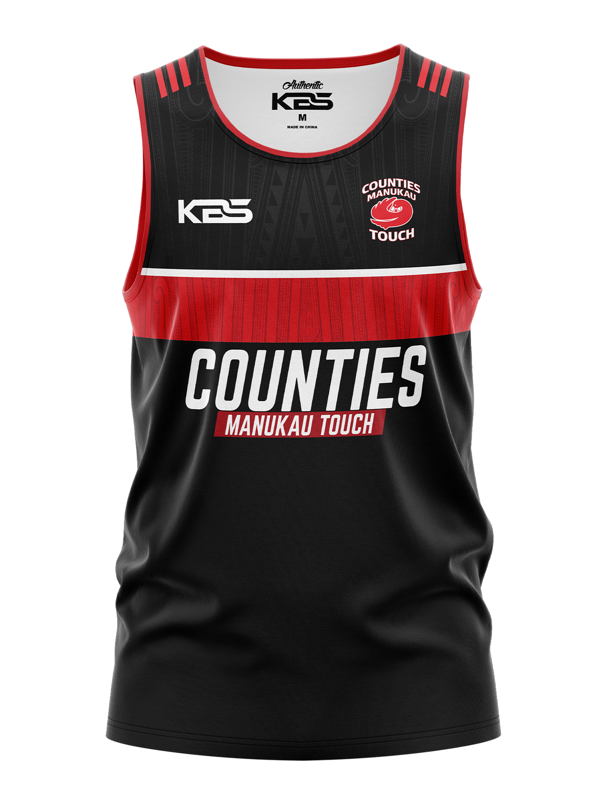 Counties Manukau Touch - Supporter Singlet – KBS Sportswear & Apparel NZ