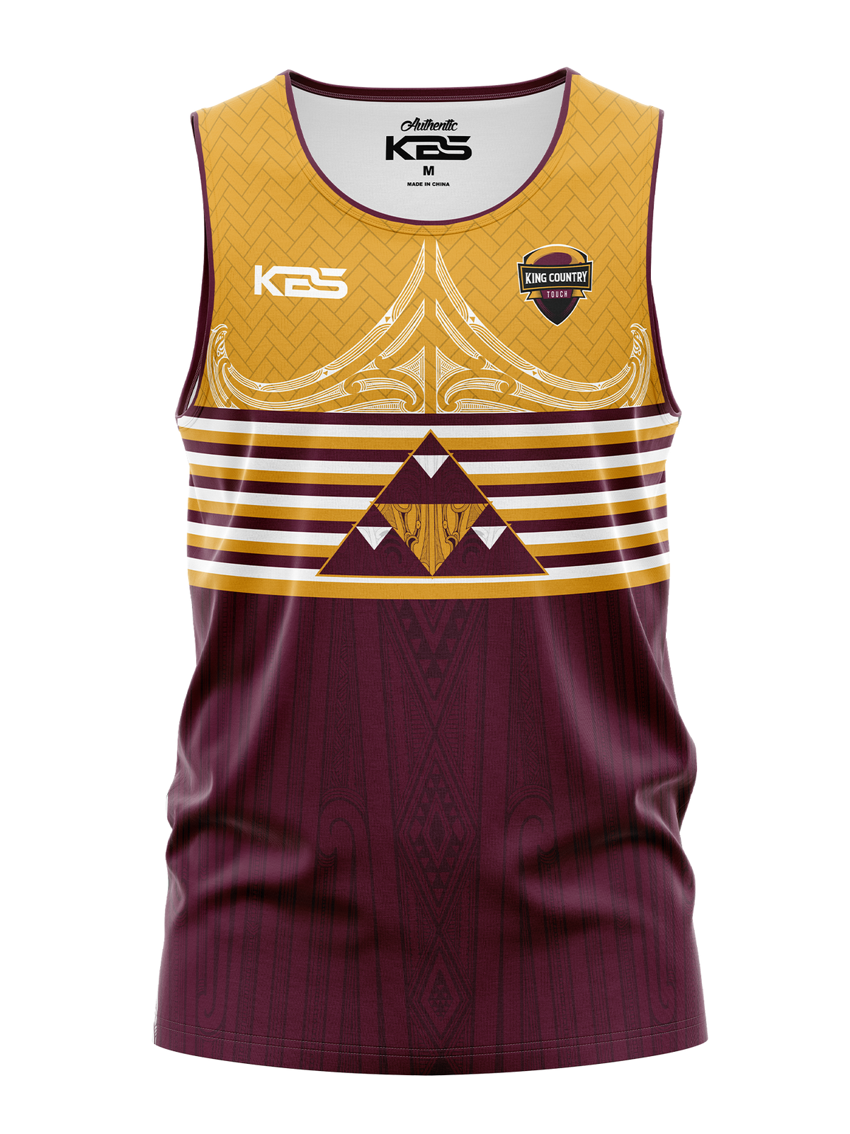 King Country Supporter - Sublimated Singlet – KBS Sportswear & Apparel NZ