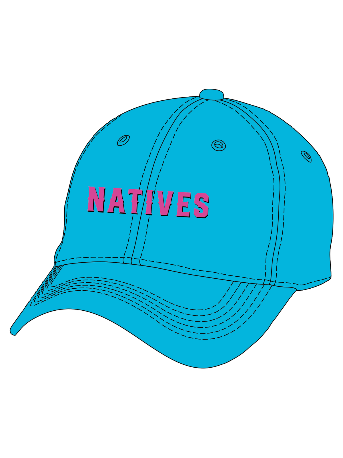Natives Sports Performance - Caps (Blue) – KBS Sportswear & Apparel NZ