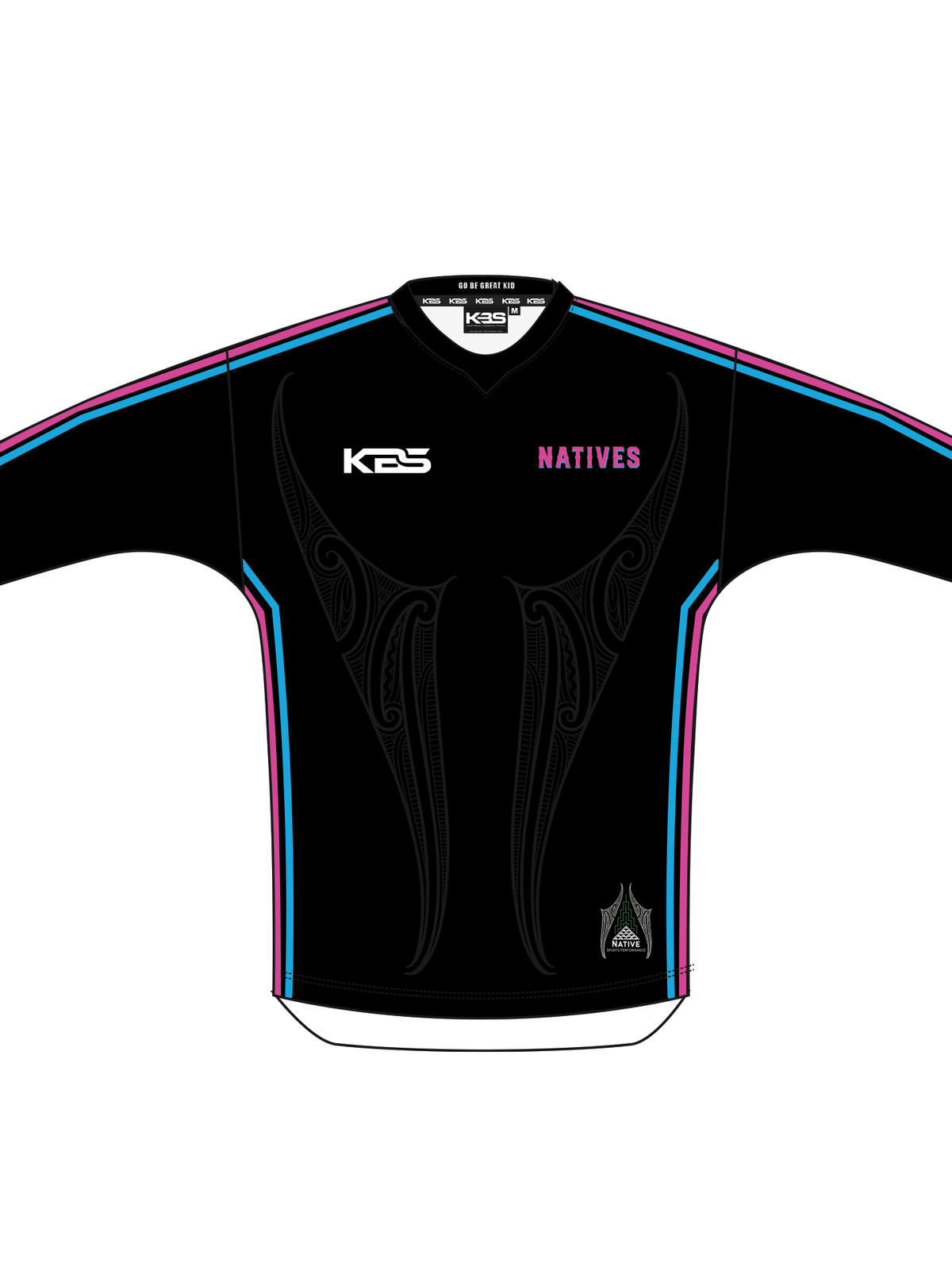 Natives Sports Performance - Pull Over Training Jacket – KBS Sportswear ...