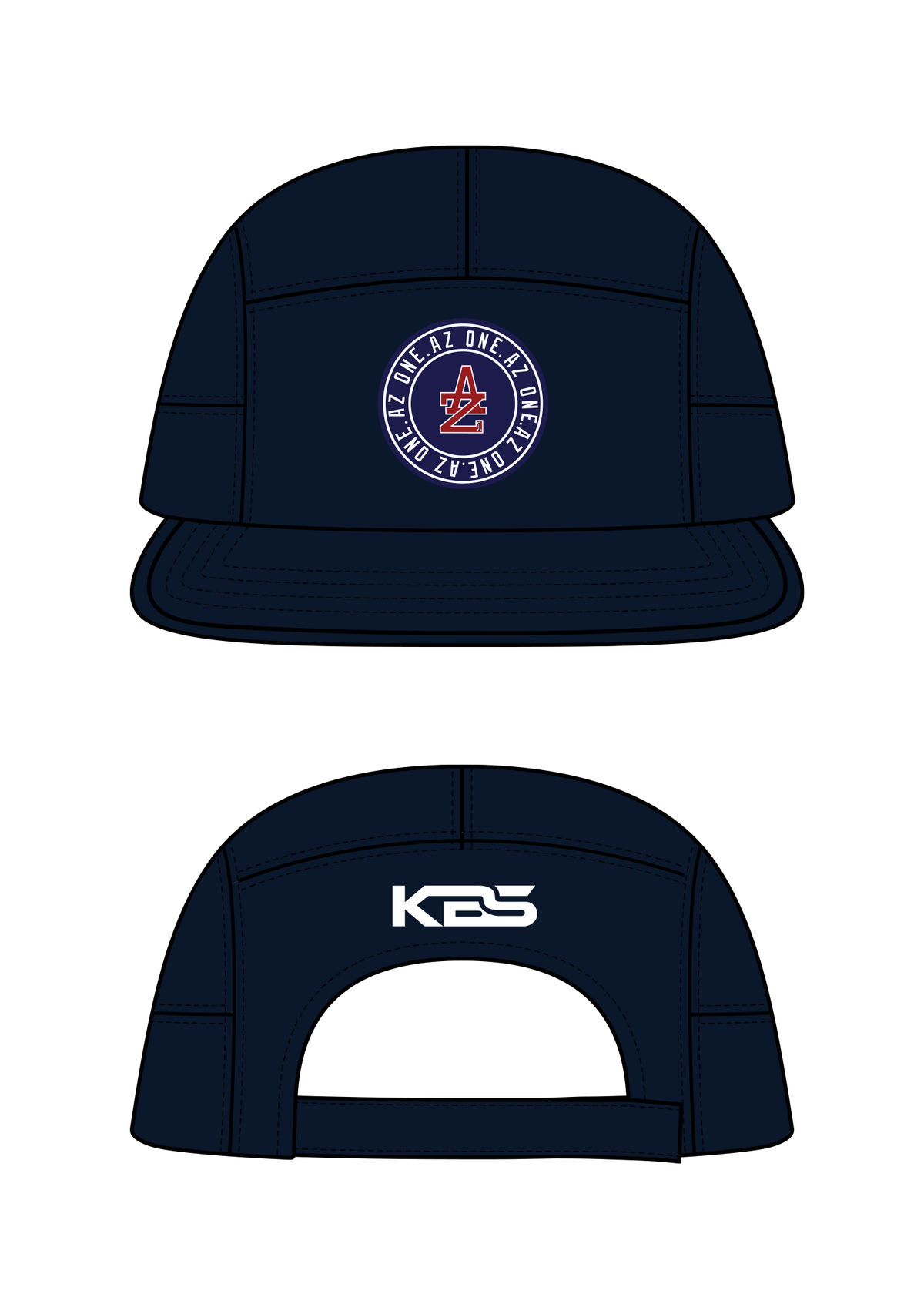 AZ1 Touch Club - N-Line Cap (Navy) – KBS Sportswear & Apparel NZ