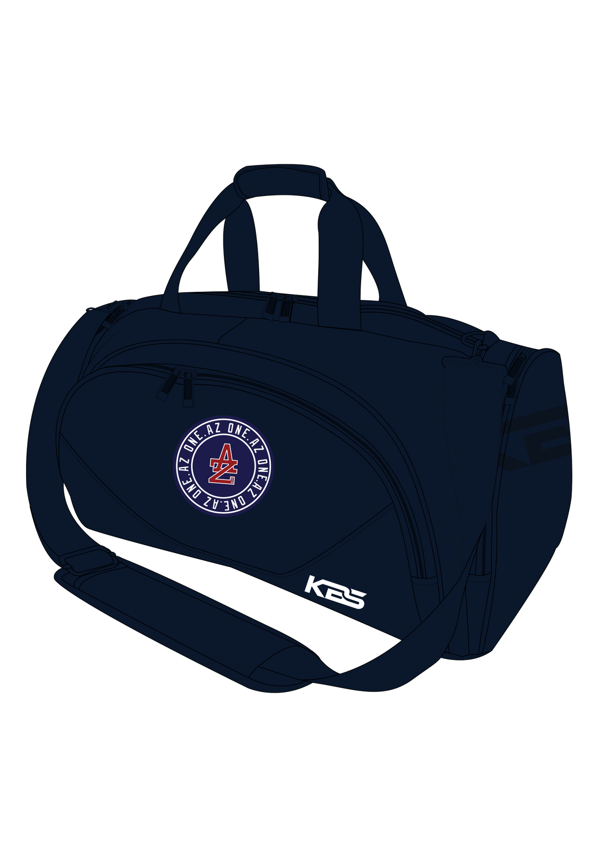 AZ1 Touch Club - N-Line Sports Bag (Navy) – KBS Sportswear & Apparel NZ